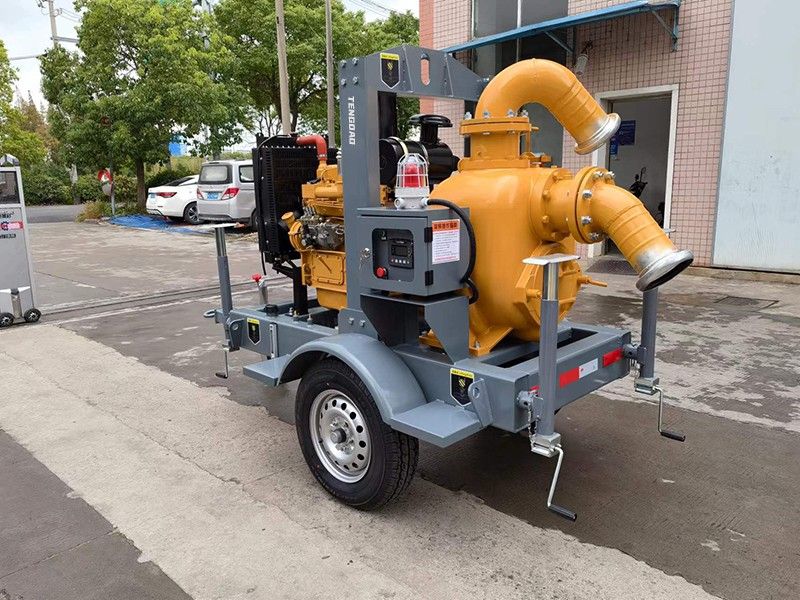 The 500 Cubic Diesel Engine Powerful Self-Priming Pump: Model TDP-8 ...